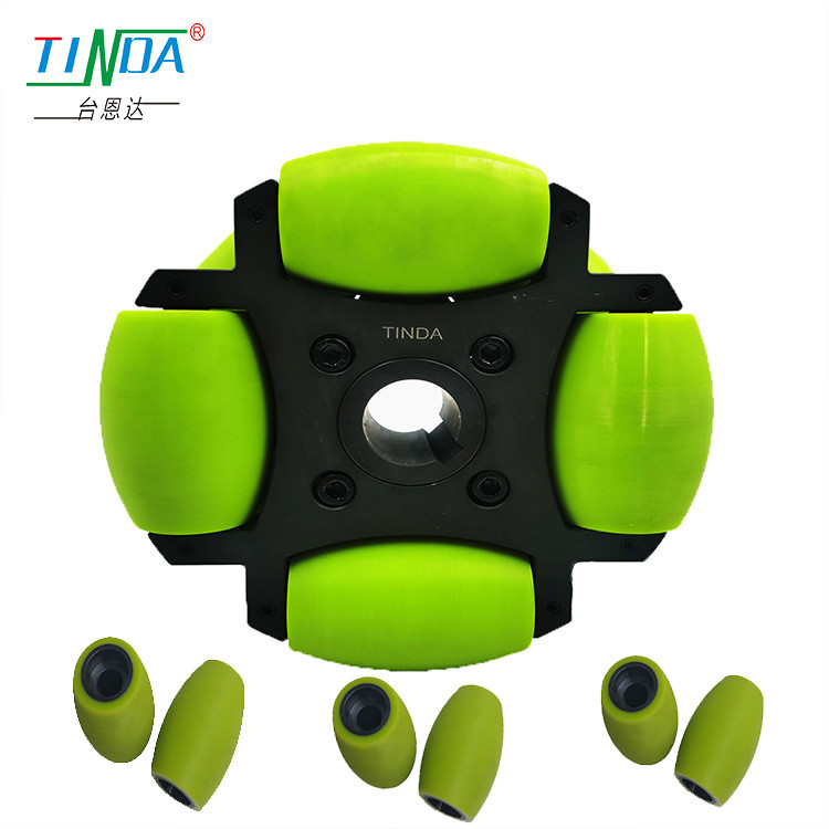 Omni Directional AGV Wheel High Wear Resistance And Never Degumming